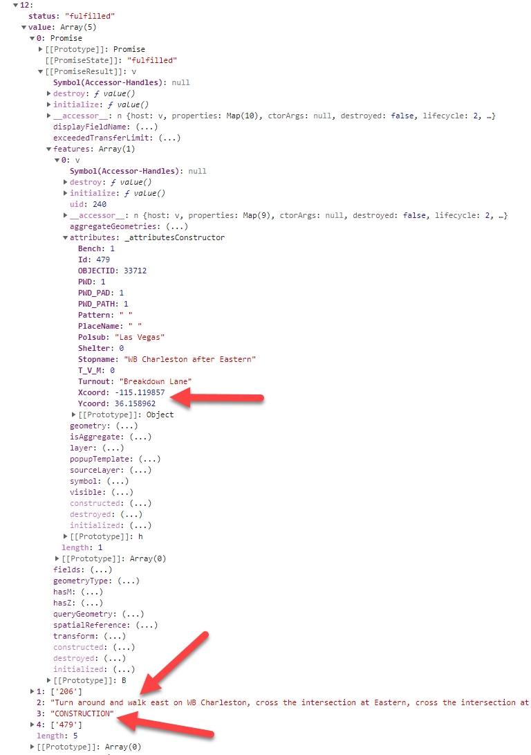 Solved How To Access Data In Array After Promise Esri Community