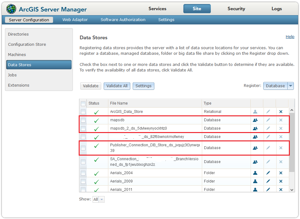 Solved: Unregistering Enterprise Geodatabase Data Store It... - Esri Community