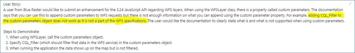 Obtain Features Using Arcgis And Wfs Based On Cql Esri Community