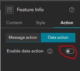 Solved: Removing the menu button from Feature Info Widget - Esri Community