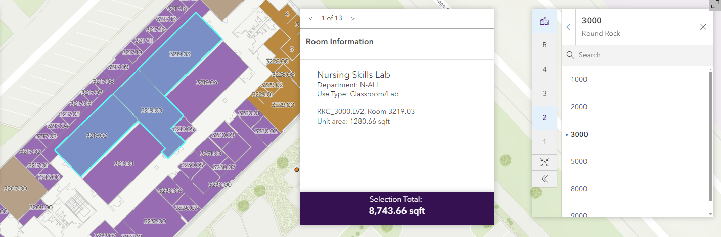 Selecting Only Visible Units In Floor Aware Map Esri Community
