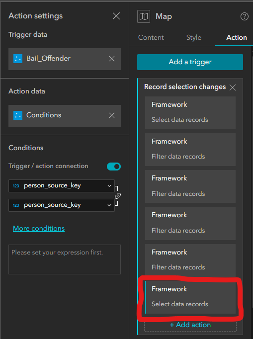 Map Selection Doesn't Filter Feature Info Widget - Esri Community