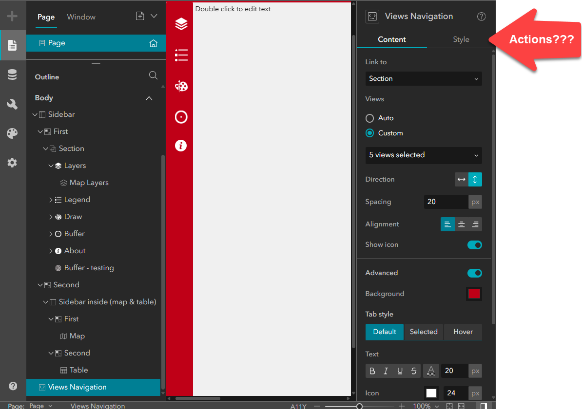 Solved: Having difficulty getting a sidebar setting so it'... - Esri ...