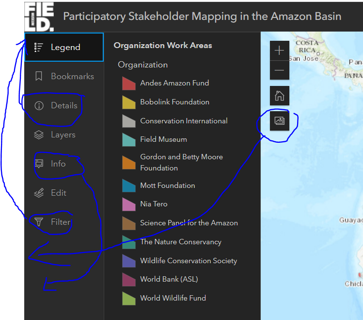 Instant app Sidebar template: Option to change the... - Esri Community