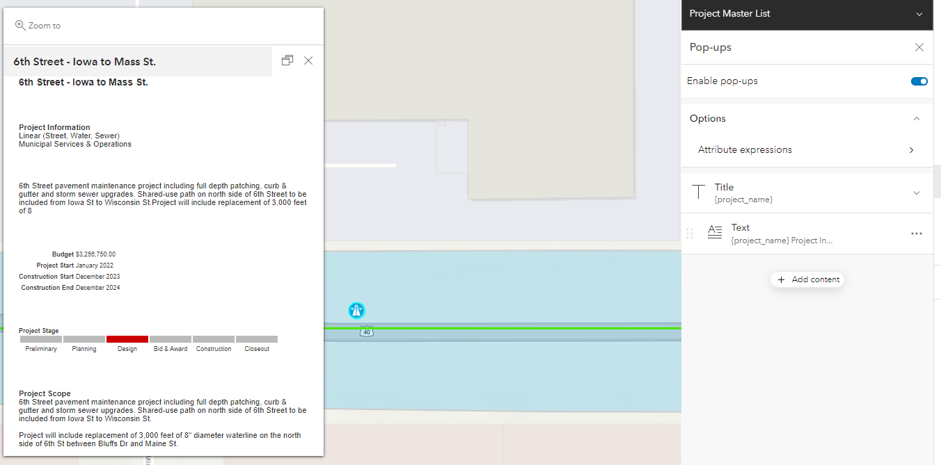 Query Layers Or Views Dont Display Popups In New Esri Community