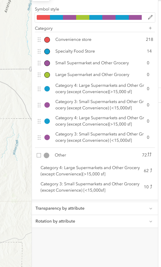 Solved Webmap Symbology Issue Features Showing 0 Availab Esri Community