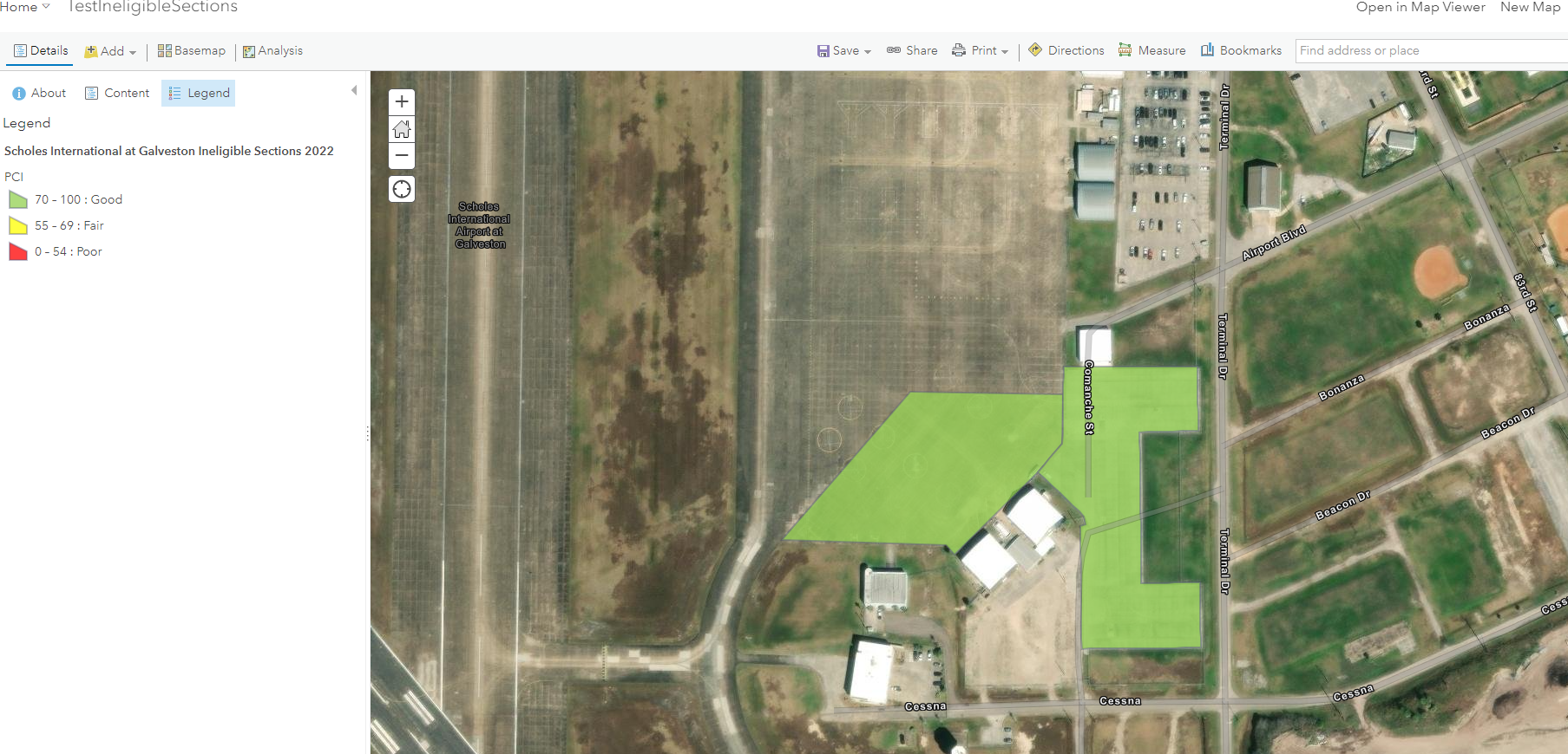 Polygon not visible in Map Viewer, but is visible ... - Esri Community