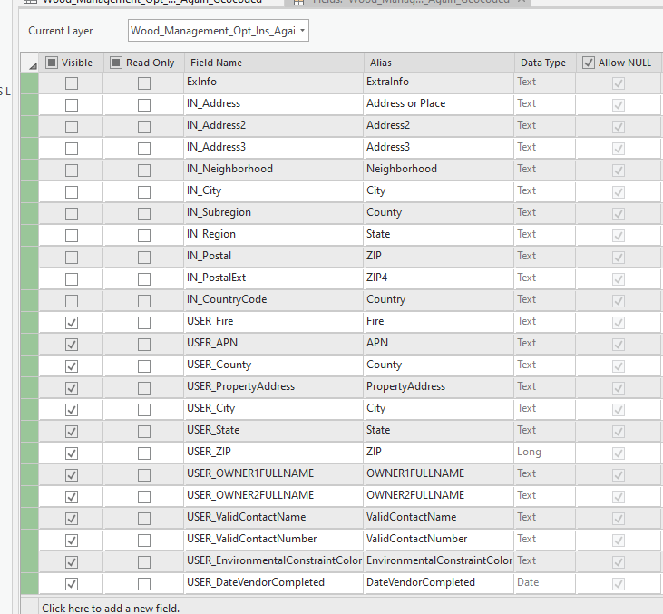 Geo coding | DO NOT change the Field Names in conv... - Page 2 - Esri ...
