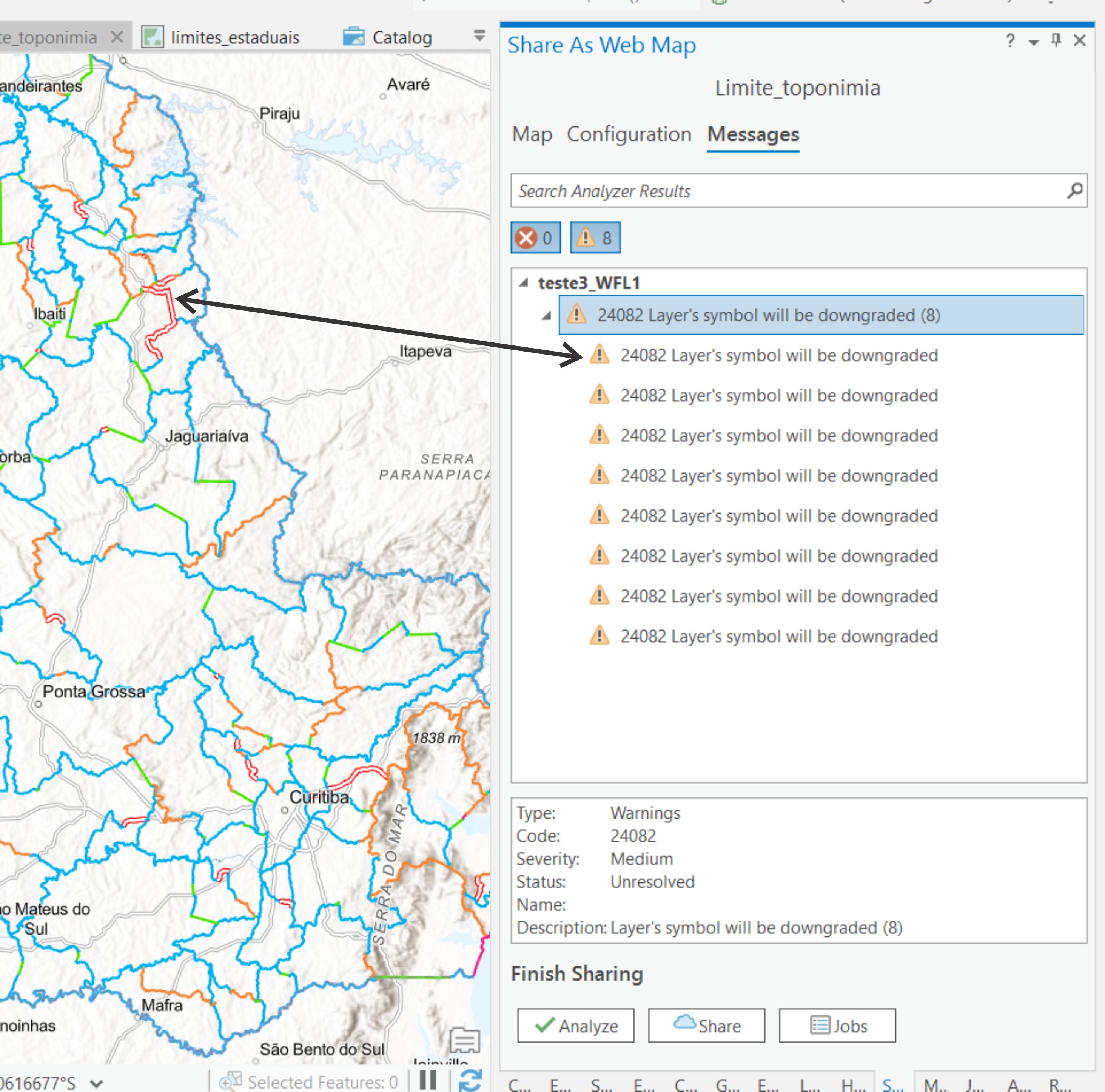 Symbol problem in share for web map, double or tri... - Esri Community