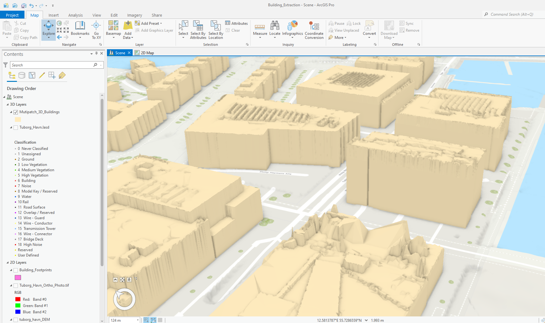 Solved: How can I get exact 3D building structure with smo... - Esri ...