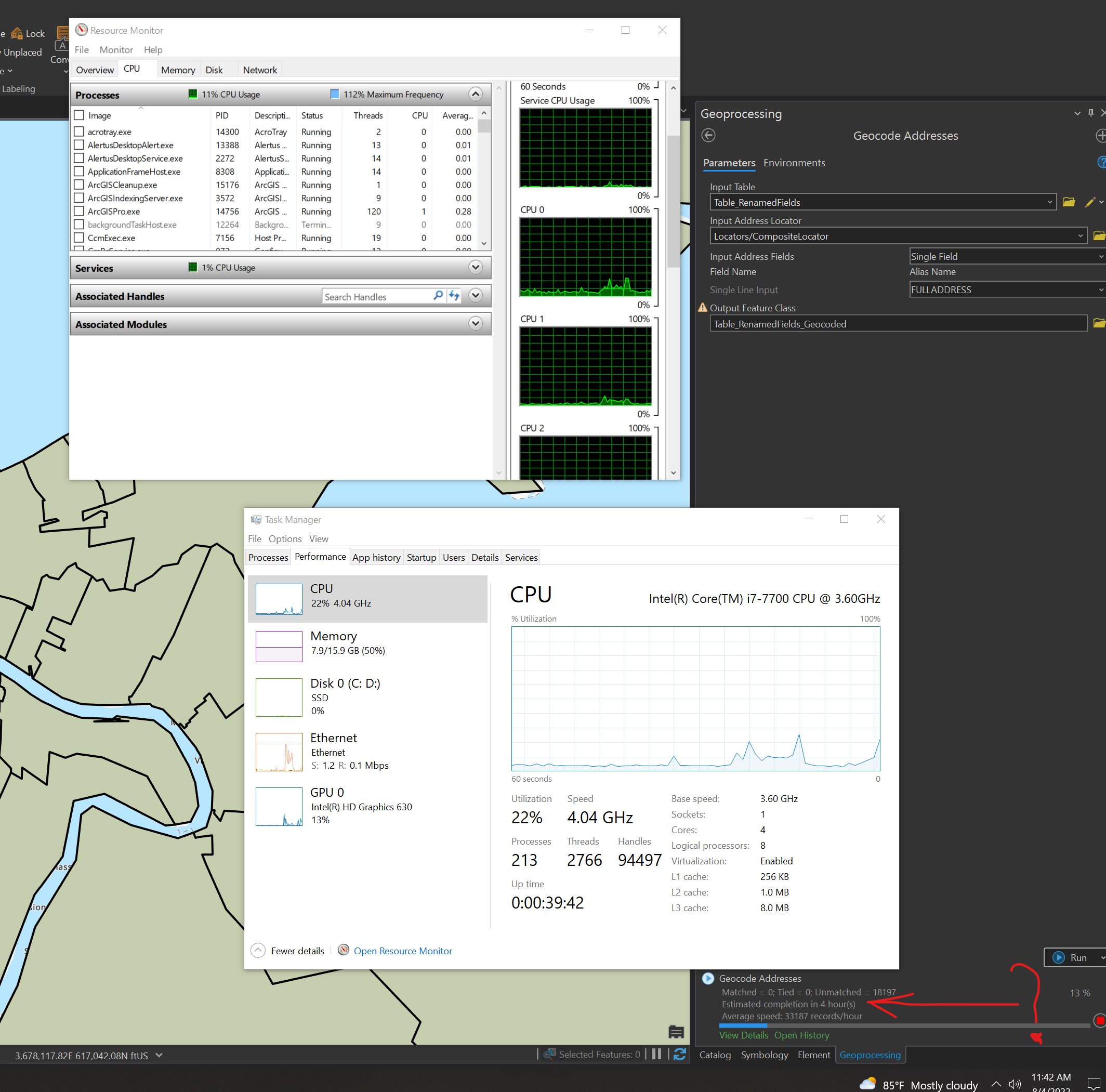 Solved: Geocoding taking a lot longer in ArcPro 3.0 - Esri Community