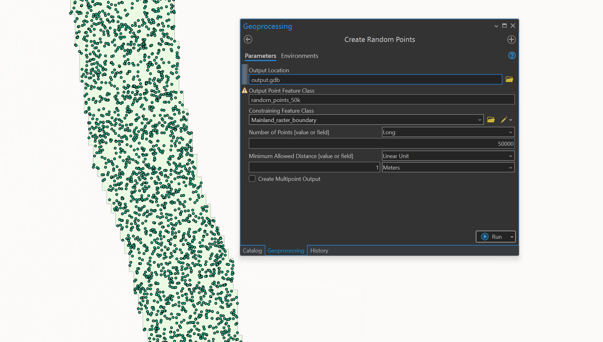 Solved Generate Clustered Random Point Data With Set Numb Esri Community