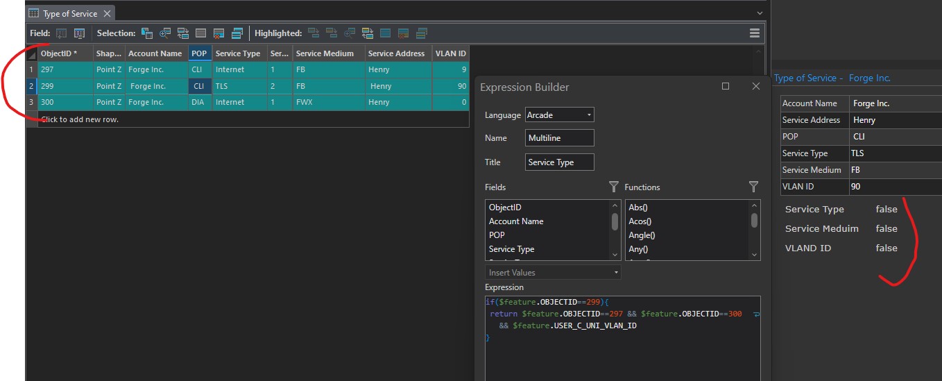 Solved Arcade If Statement Returns False Result In Arcgis Esri Community