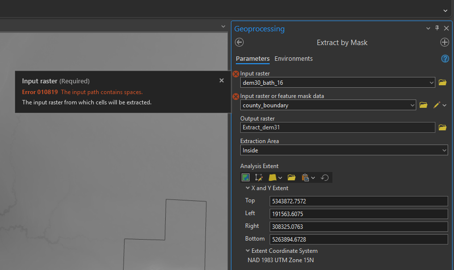 The input path contains spaces glitch in ModelBuil... - Esri Community