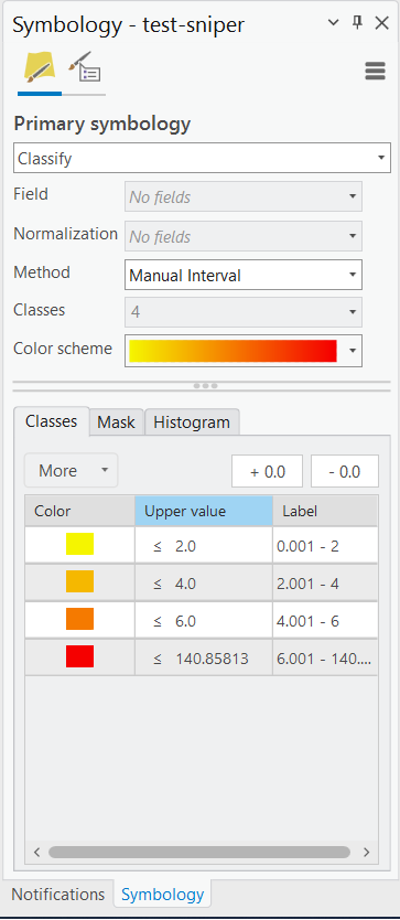 Solved How To Set Upper Values Of A Raster Layer Classify Esri Community