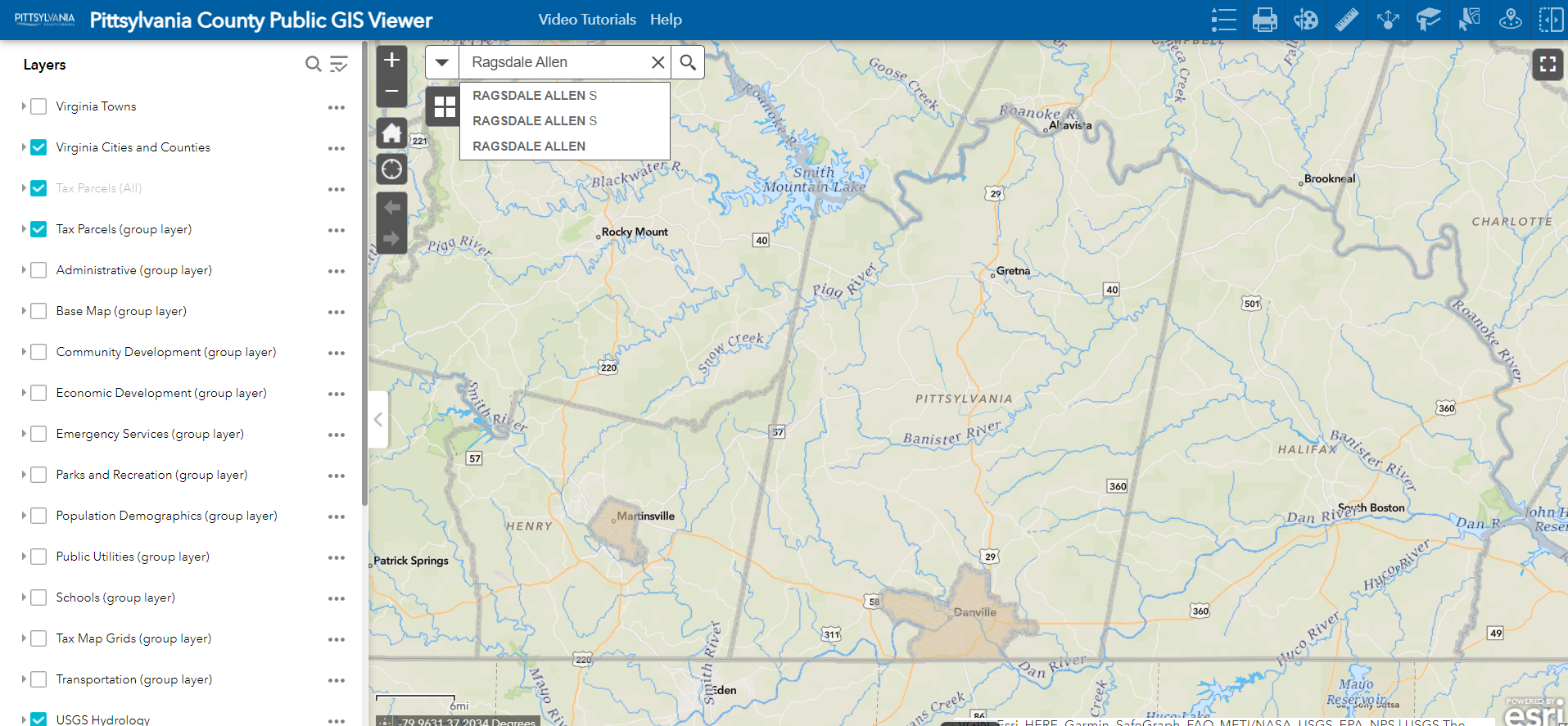 Search widget options - Esri Community