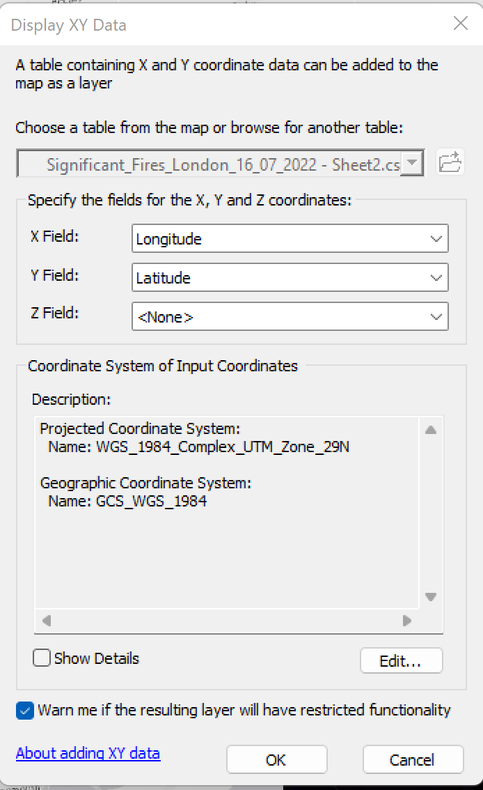 Solved Why Do My Point Features From Geocoding Longlat E Esri Community