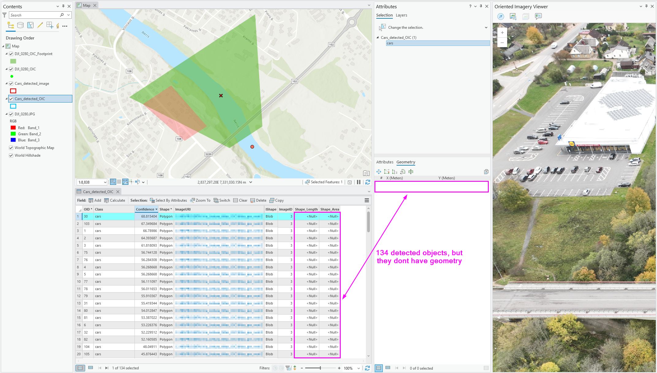 Object detection on oriented imagery - Esri Community
