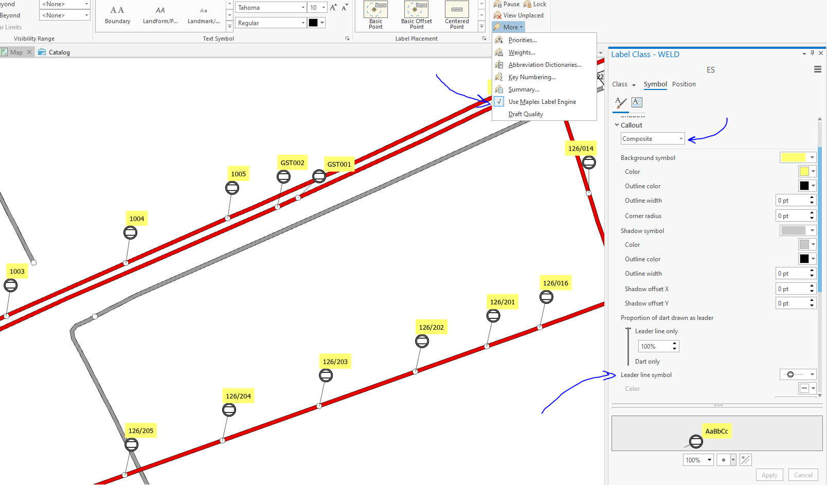 Solved: Are Composite Callouts possible on ArcGIS Server? ... - Esri ...