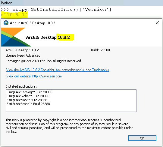 Solved: ArcMap & Roads and Highways now at v10.8.2, but so... - Esri ...
