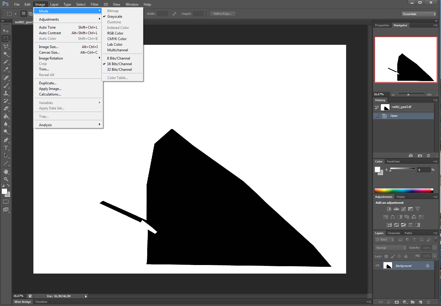 Solved: Georeferenced Raster in Adobe Photoshop (NoDataVal... - Esri ...