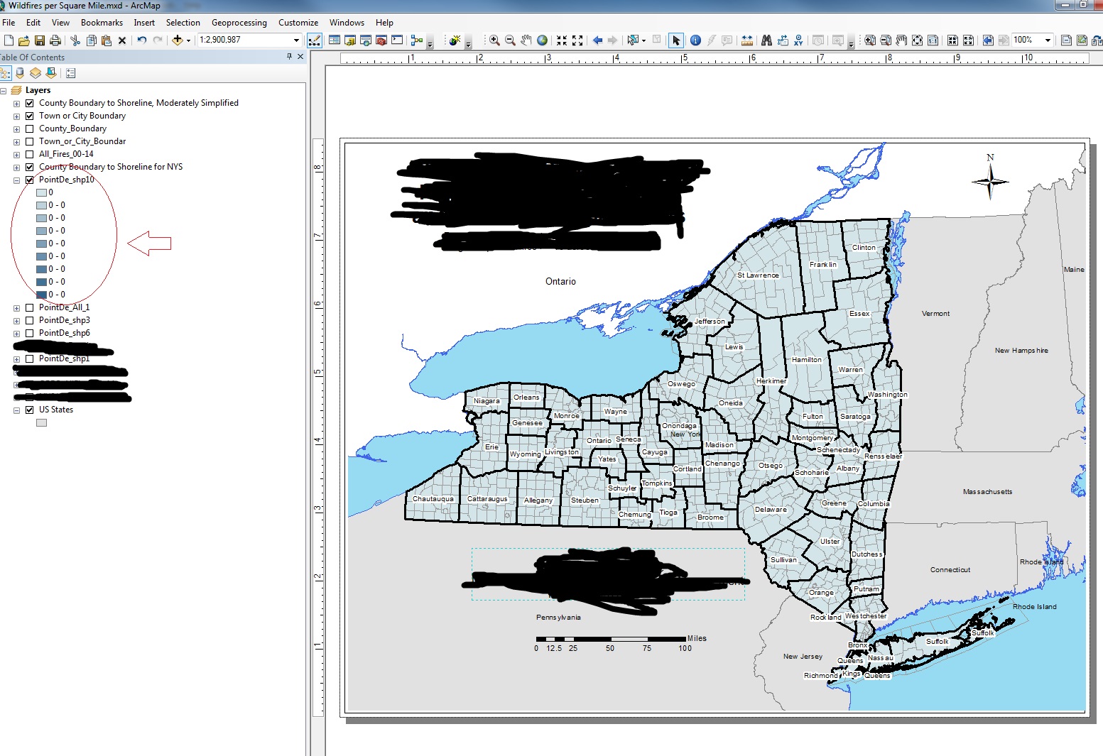 Solved: Issues creating Point Density layer - Esri Community