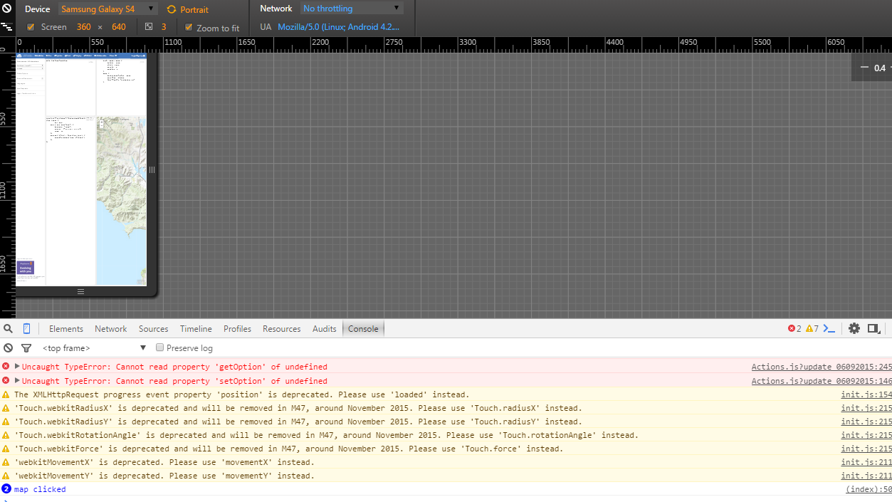 Solved Map Click Event Not Firing On Android When Using D Esri Community