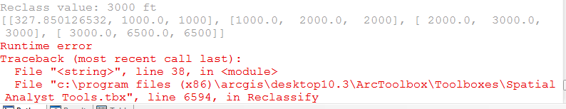 Solved Problem With Raster Reclassify In Python Script Esri Community