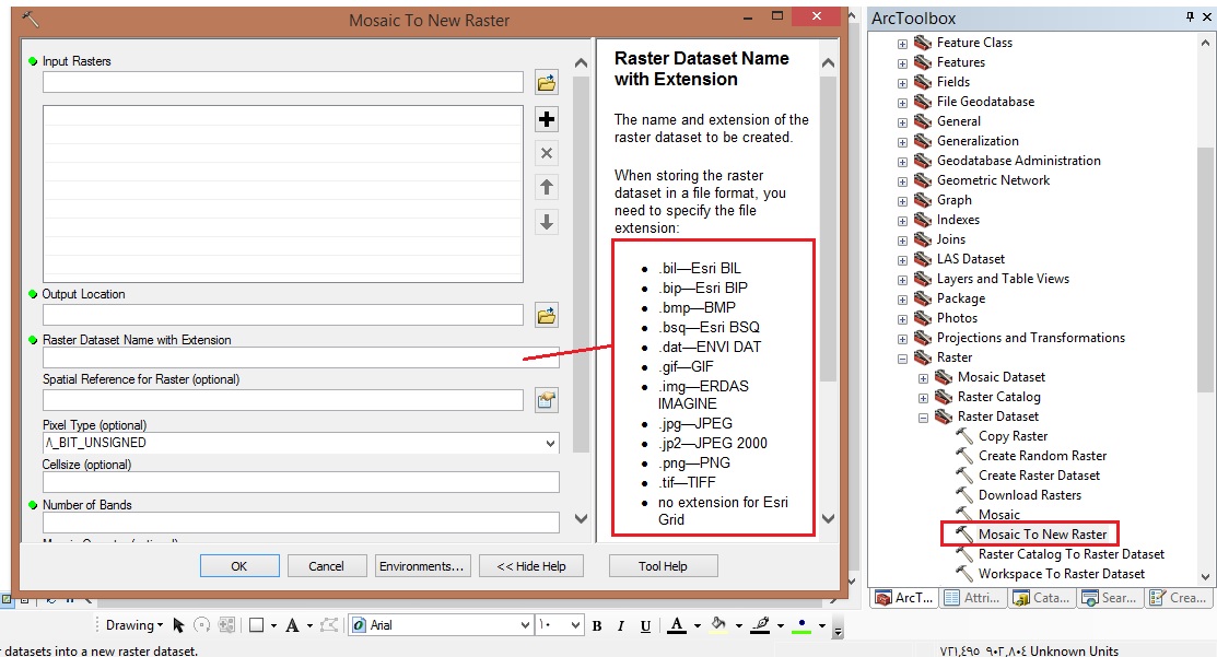 ArcMap raster mosaic to Google Earth image overlay - Esri Community