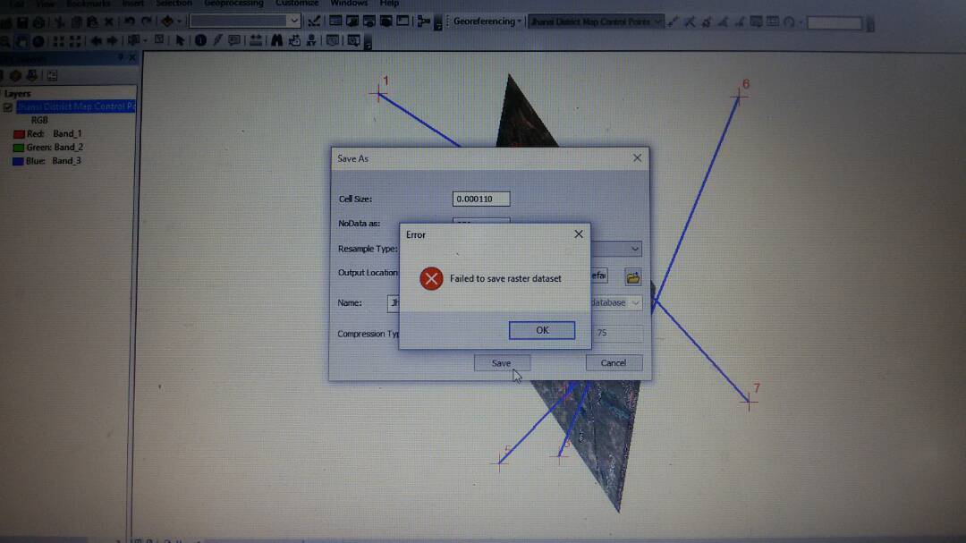 "Failed to save raster dataset" - Esri Community