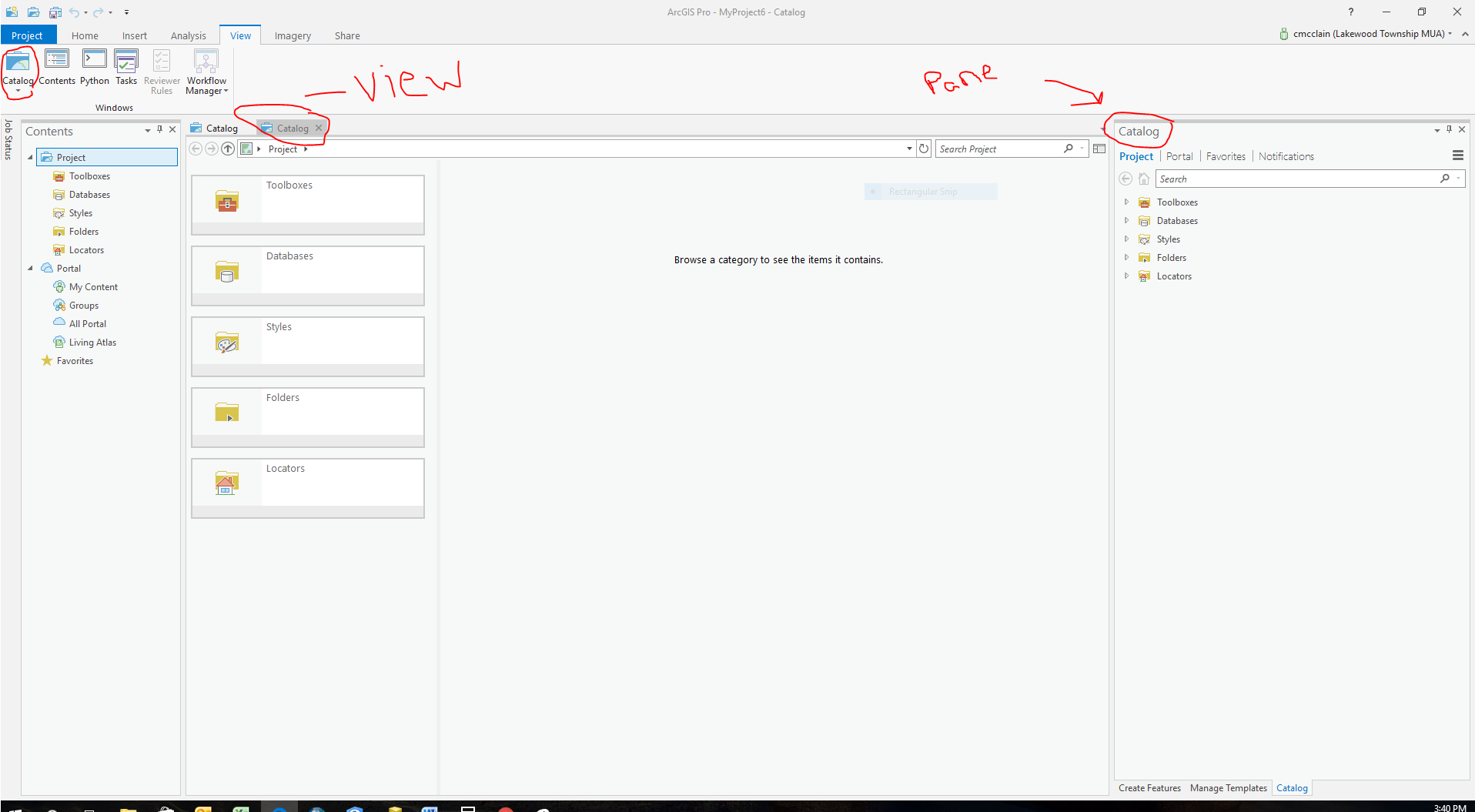 Where or where has Catolog gone in ArcGIS Pro?? - Esri Community