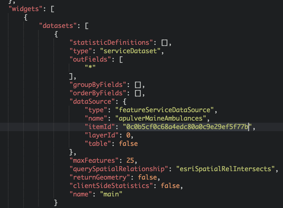 Solved: Switch map on existing dashboard - Esri Community