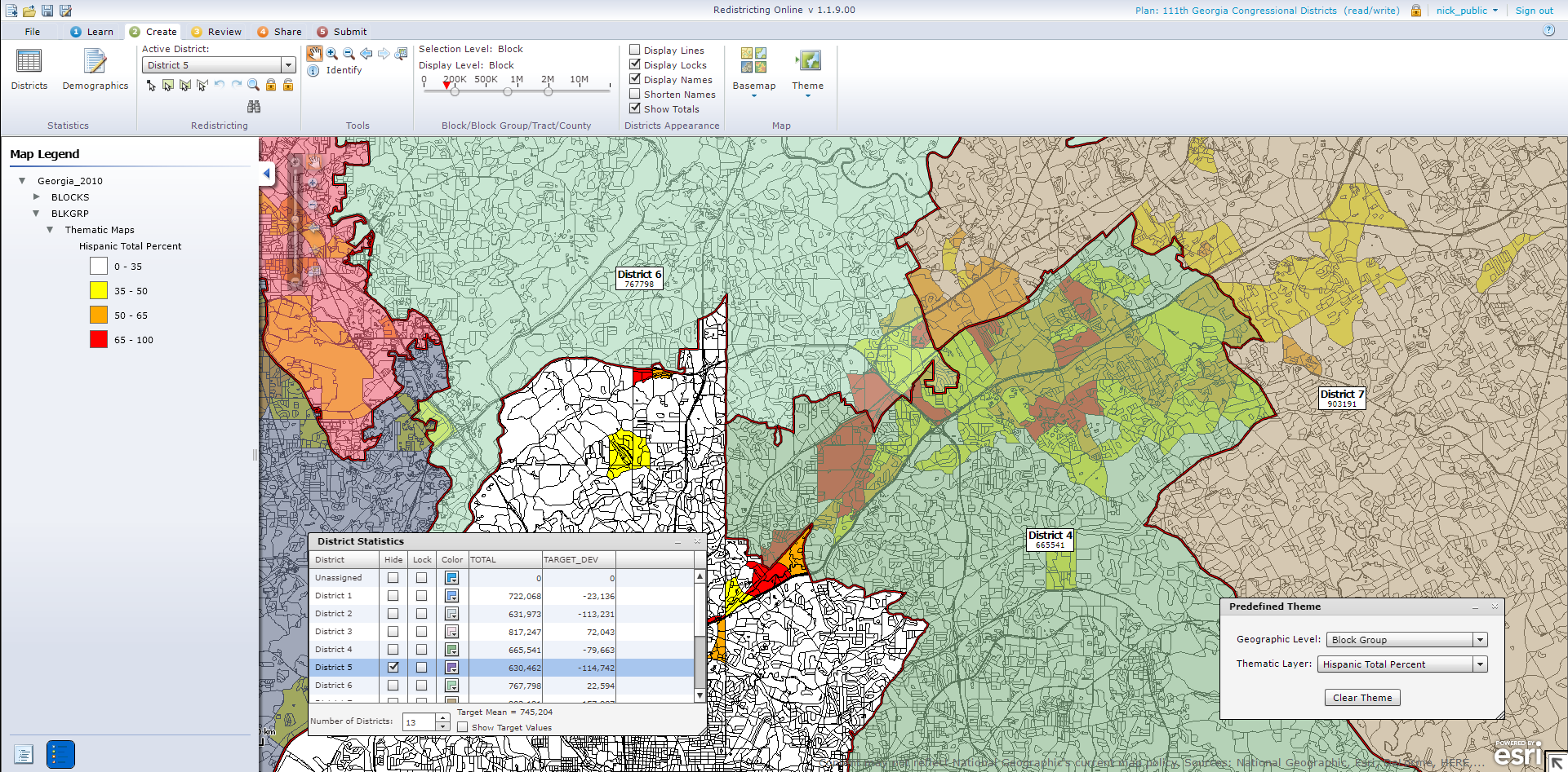 Esri Redistricting - Key Features - Esri Community