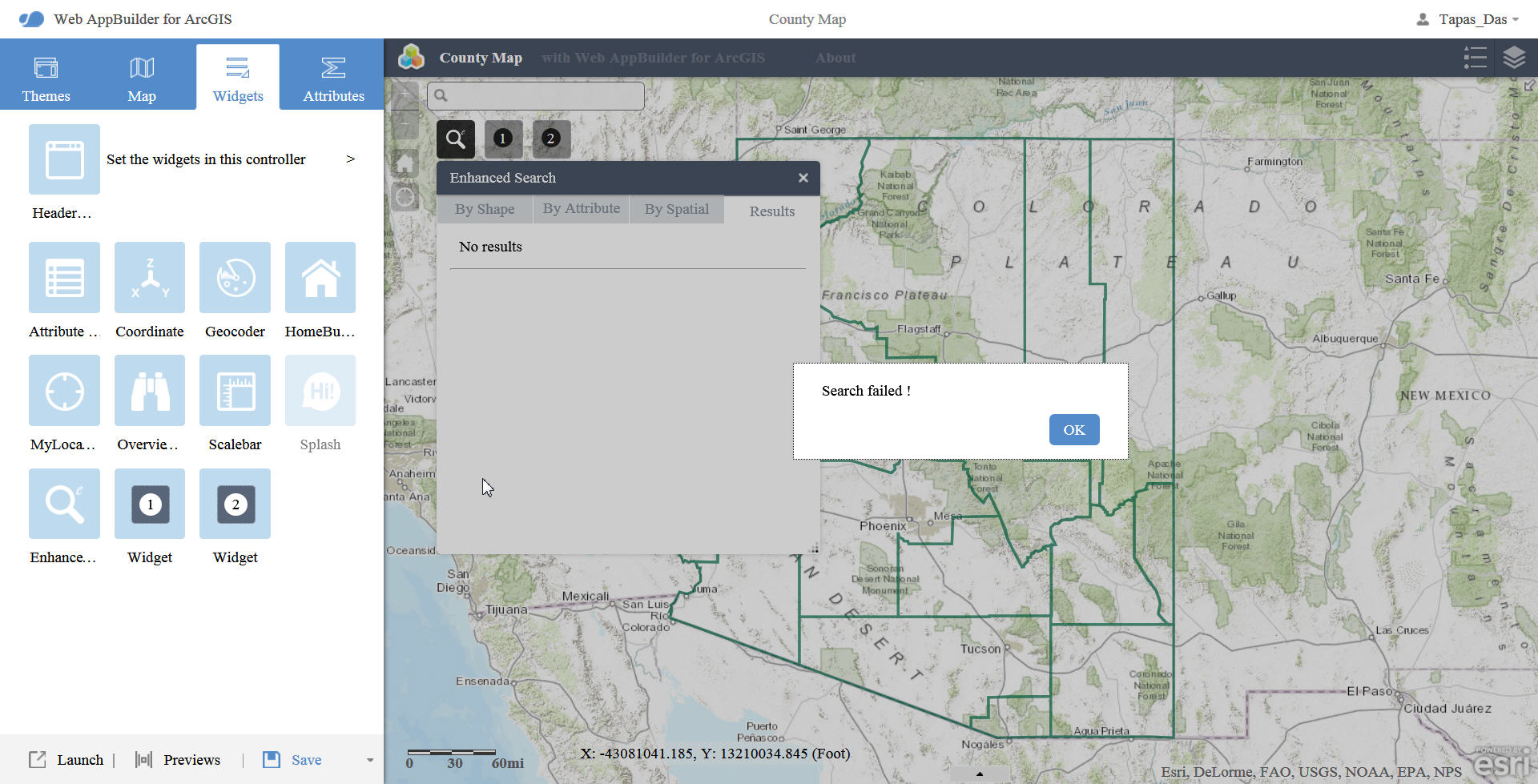 Enhanced Search Widget Version 2.23.1 - 11/22/22 - Esri Community