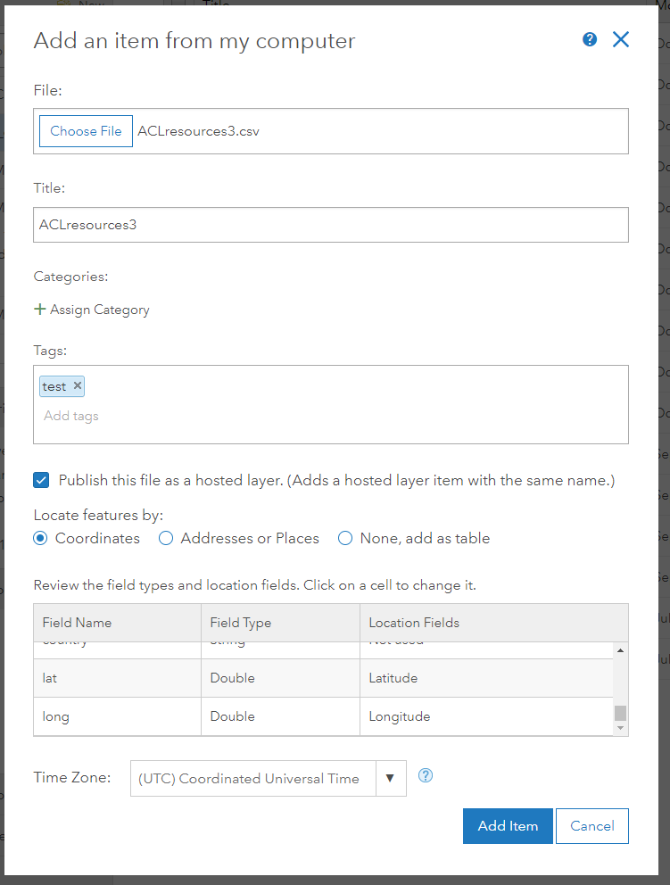 Solved Csv Hosted Feature Layer Does Not Draw Esri Community