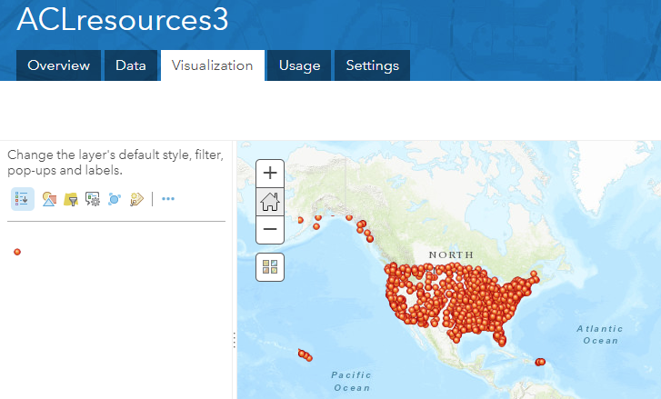 Solved Csv Hosted Feature Layer Does Not Draw Esri Community