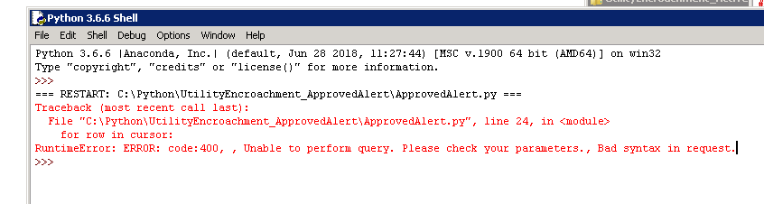 Solved Name Cursor Not Defined Error Esri Community