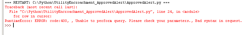 Solved Name Cursor Not Defined Error Esri Community