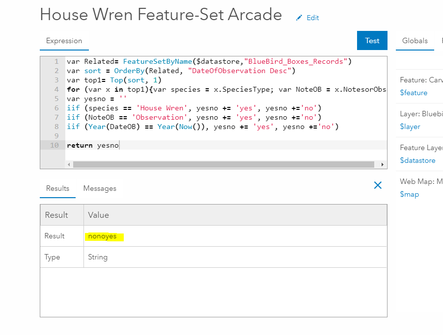 Solved Arcade Feature Set Works But Does Not Display In P Esri Community