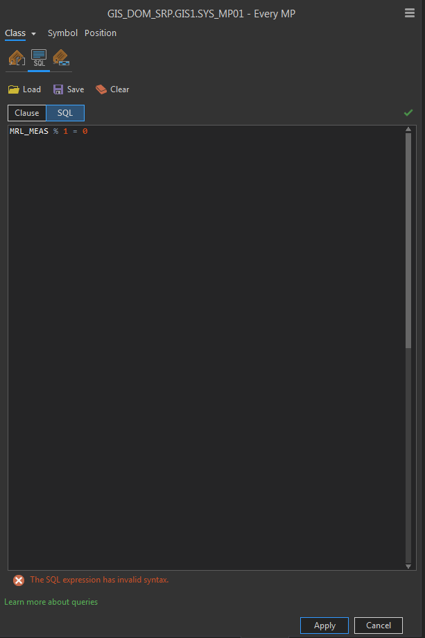 Modulo Operator In Sql Query Not Working For Label Esri Community