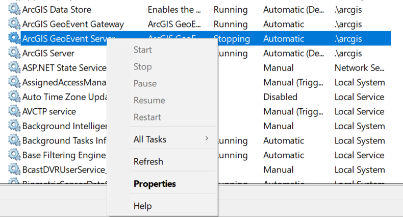 Solved: can not reach the geoevent manager in arcgis 10.7 - Esri Community