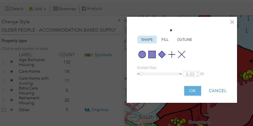 Solved: Unable to change symbol size in Legend - Esri Community