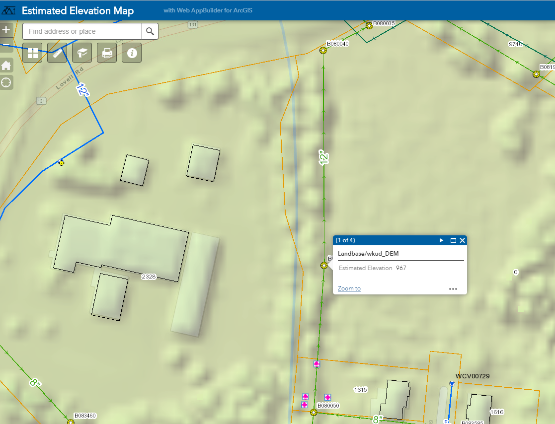Solved: How to read elevation of a map point? - Esri Community