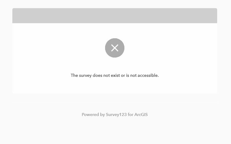 Solved: Survey123 Form Error - Esri Community