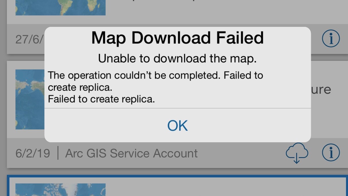 Map download failed, Unable to download map. The o... - Esri Community