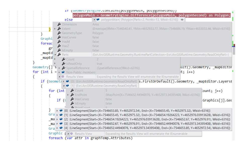 Problem With Geometryenginedifference In C Wpf Esri Community