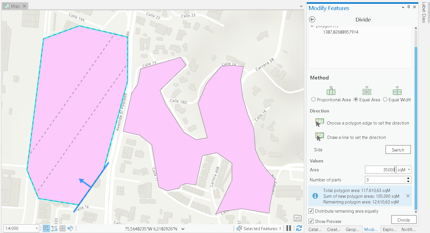 Solved: Divide tool in ArcPro greyed out - Esri Community
