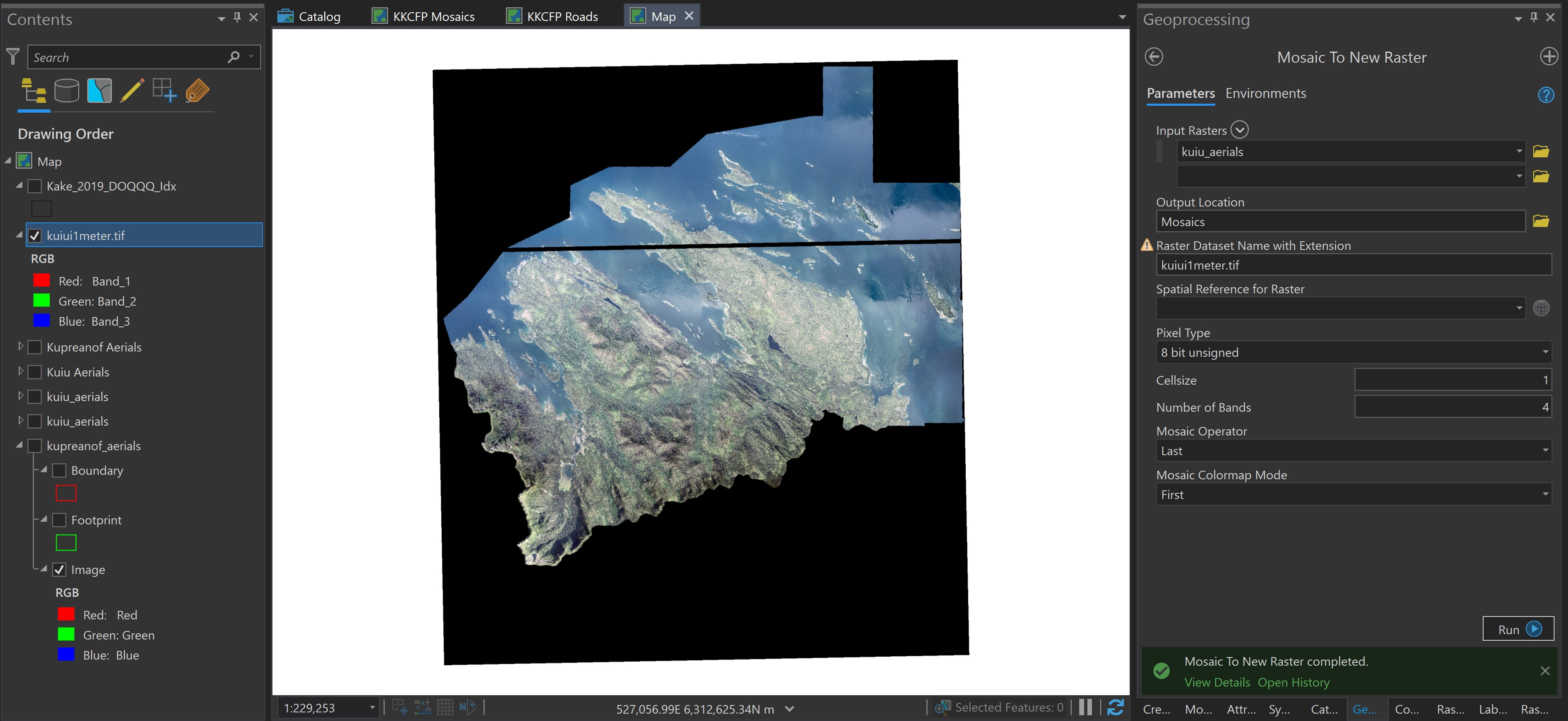 Mosaic to new raster - Esri Community