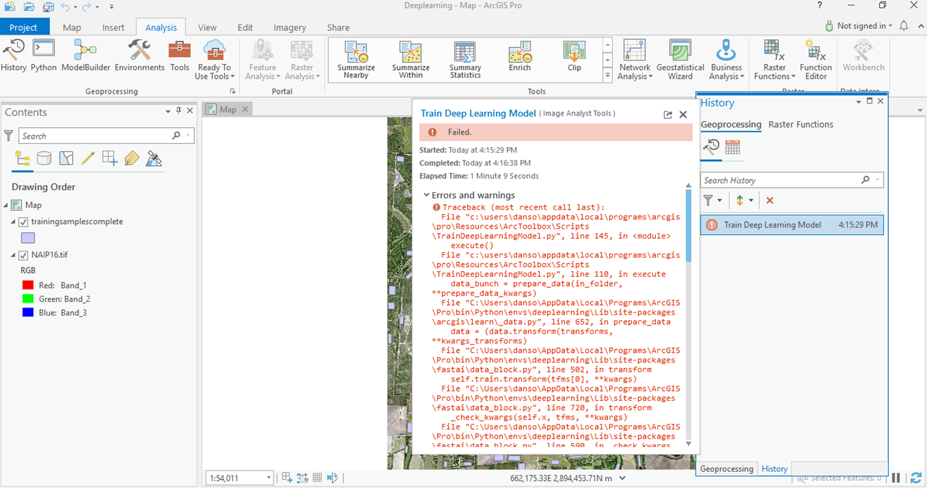 Train deep learning model error - Esri Community Train deep learning model error - Esri Community