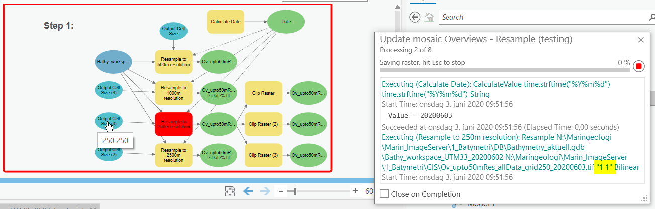 Resample tool in ArcPro model builder doesn't reme... - Esri Community